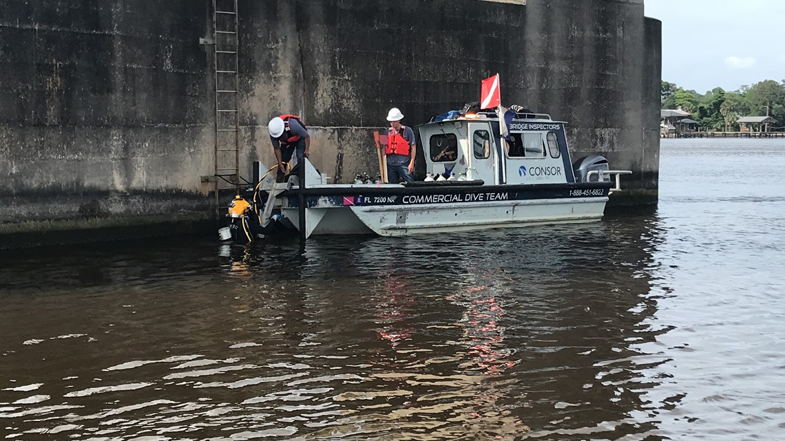 FDOT divers begin inspection of Hart Bridge | firstcoastnews.com