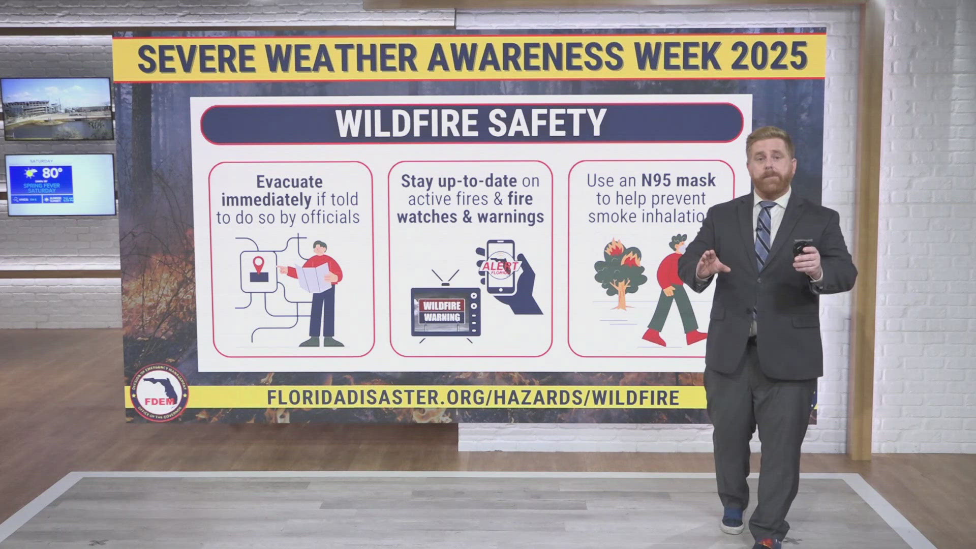Severe Weather Awareness Week: Practicing wildfire safety, remembering 3 S's in extreme heat ...