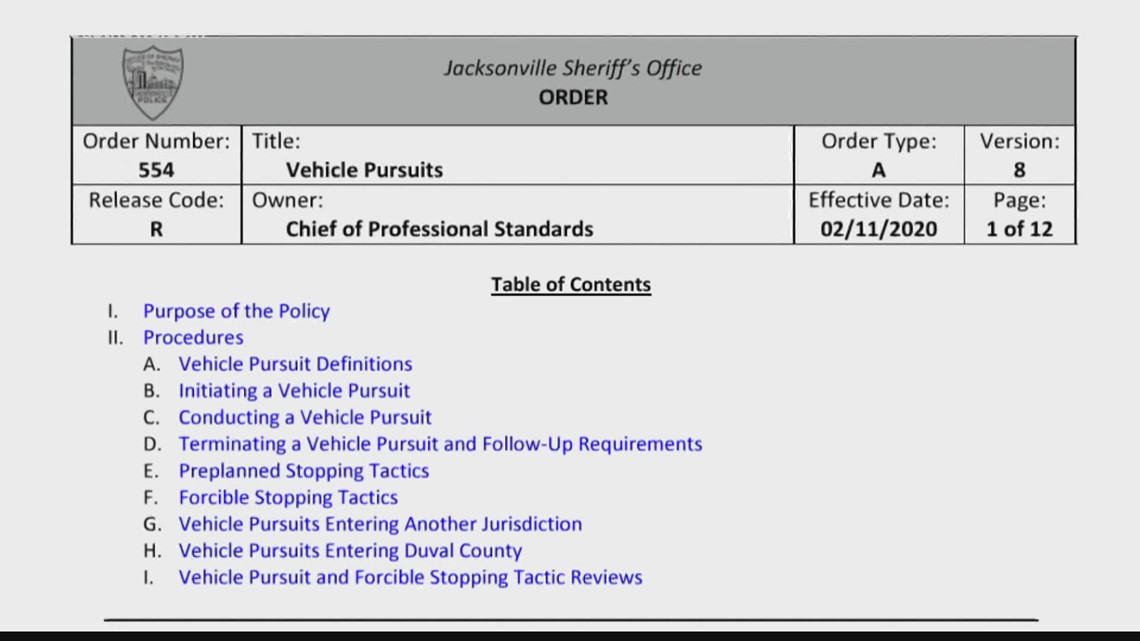 Expert questions methods used by JSO in chase | firstcoastnews.com