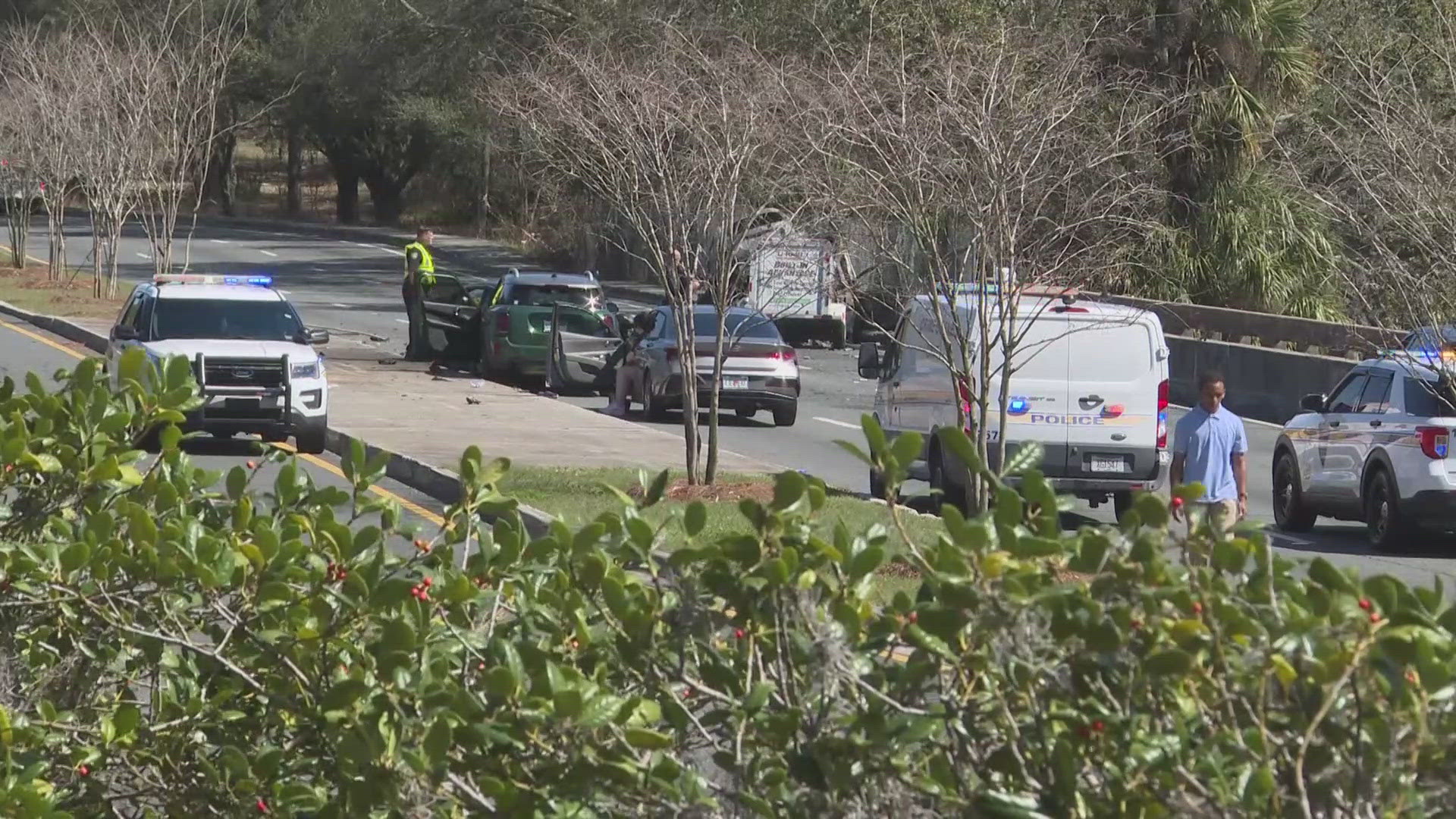 Three killed, four injured in 4-car collision on Atlantic Boulevard ...