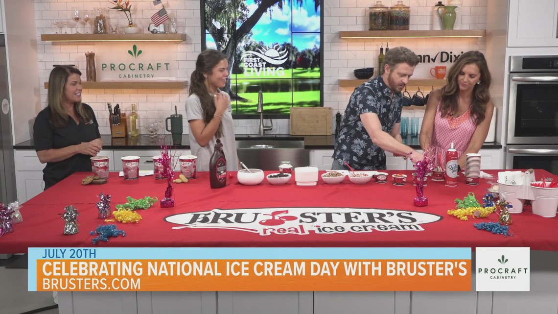 Celebrating National Ice Cream Day with Brusters | firstcoastnews.com