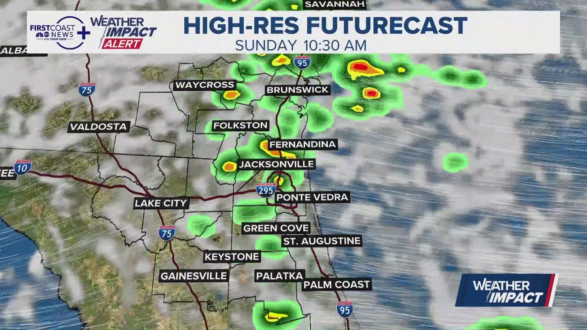 Tracking rain across the First Coast this weekend, plus a look at the ...