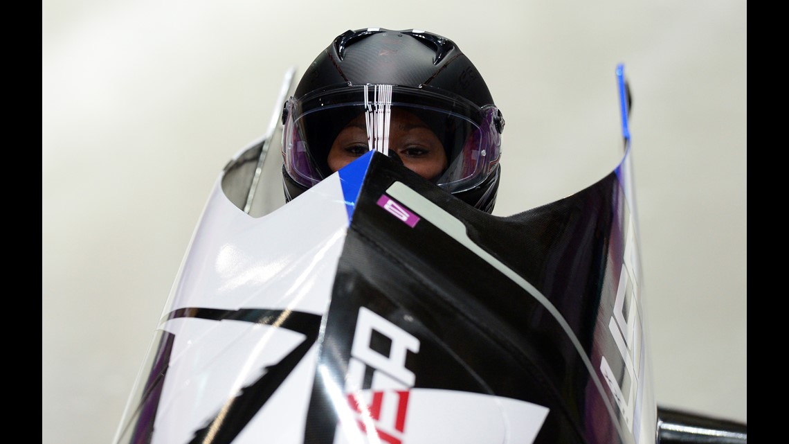 Photos: USA makes it to the podium in women's bobsled competition ...