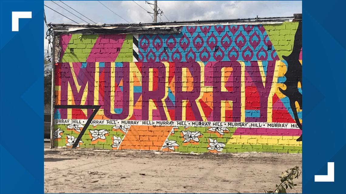 Mural featuring Bill Murray finished in Murray Hill | firstcoastnews.com