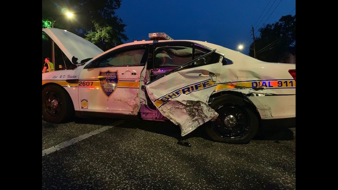 Woman collides with JSO car after having medical episode behind the ...