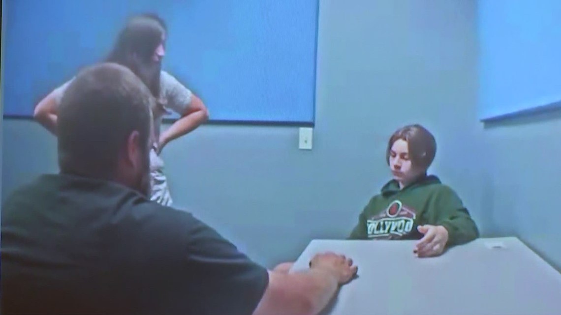 'You're all over the internet': Video of Aiden Fucci and parents after ...