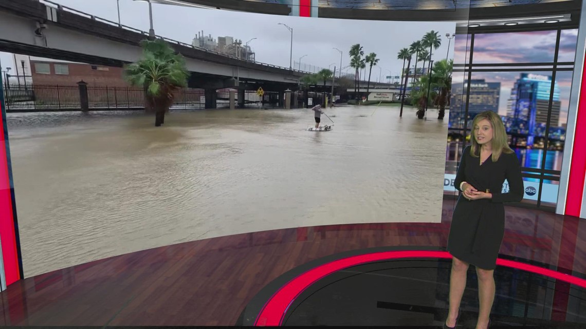 Florida Man sails down floodwaters in beer keg raft | Viewers help ...