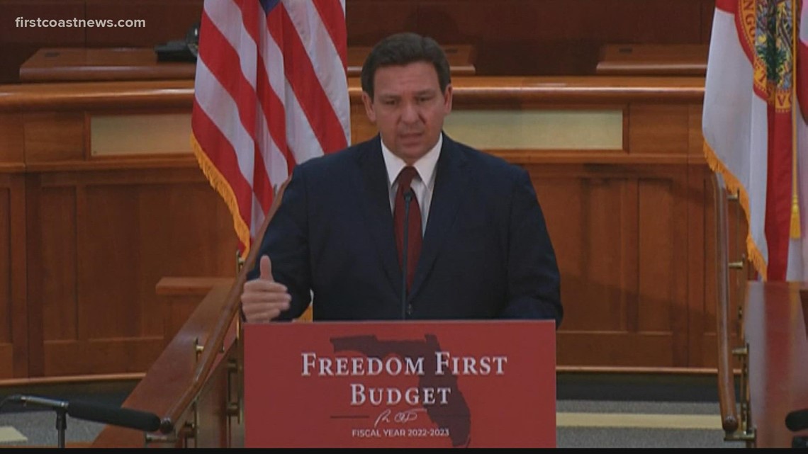 Gov. DeSantis unveils his nearly $100B 'Freedom First' budget at ...