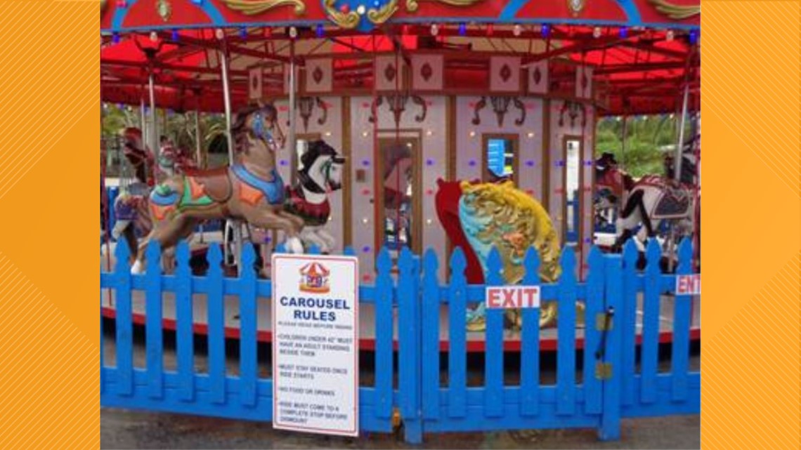 Iconic St. Augustine carousel still offering $1 rides at new Fort Myers ...