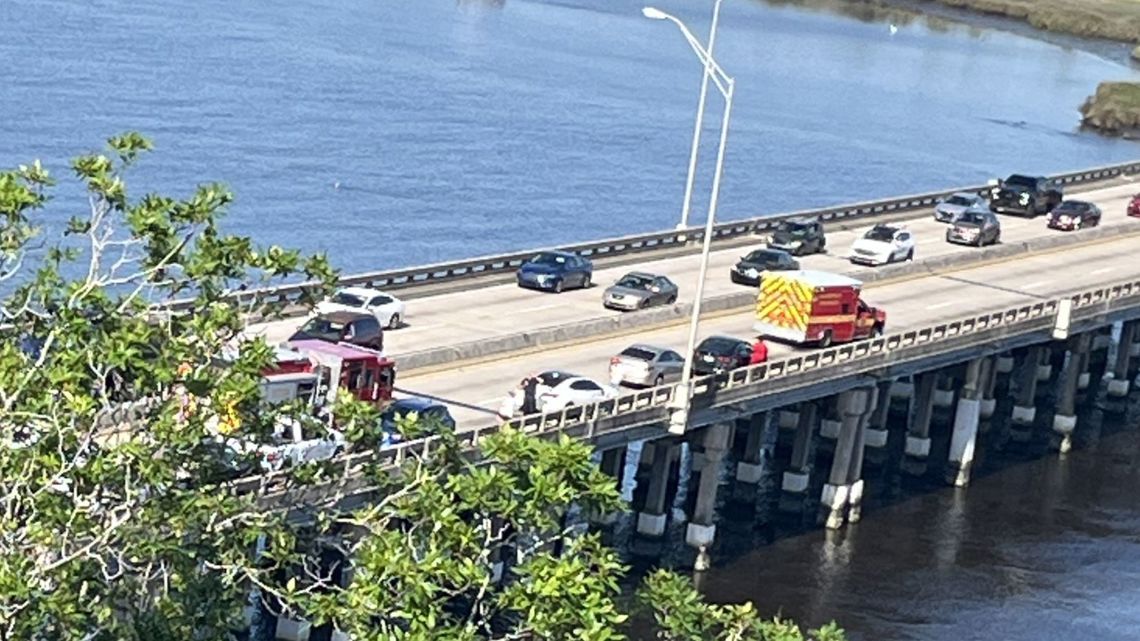 Why is there traffic on the Mathews Bridge Wednesday morning ...