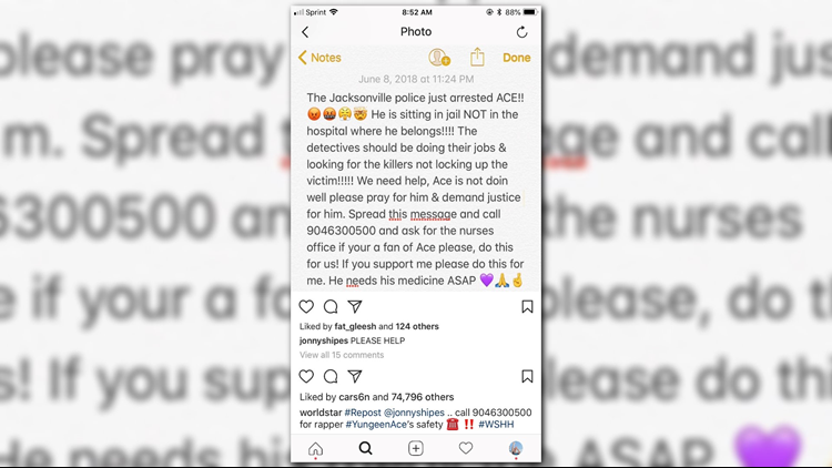 Jacksonville rapper who survived quadruple shooting has been arrested ...