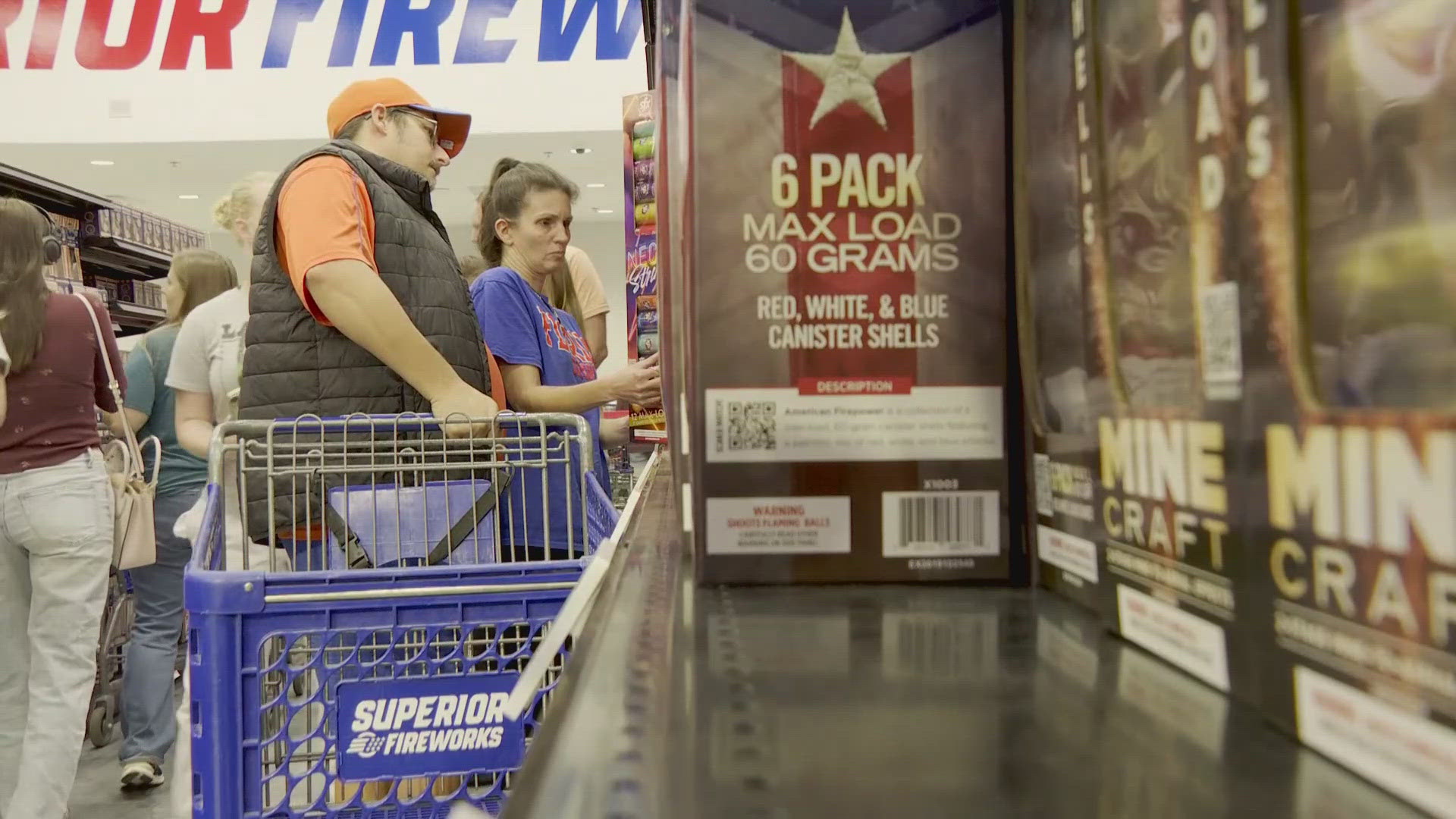 Orange Park fireworks store customers bringing in the new year with a ...