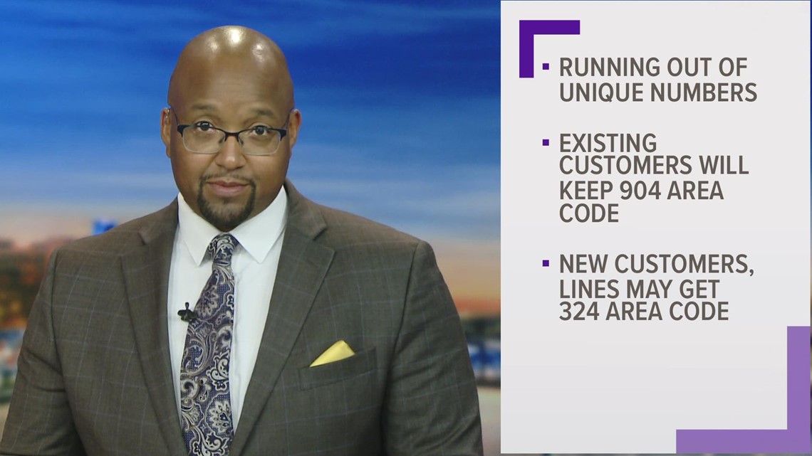 And the new area code is: 324. The new digits were announced for ...