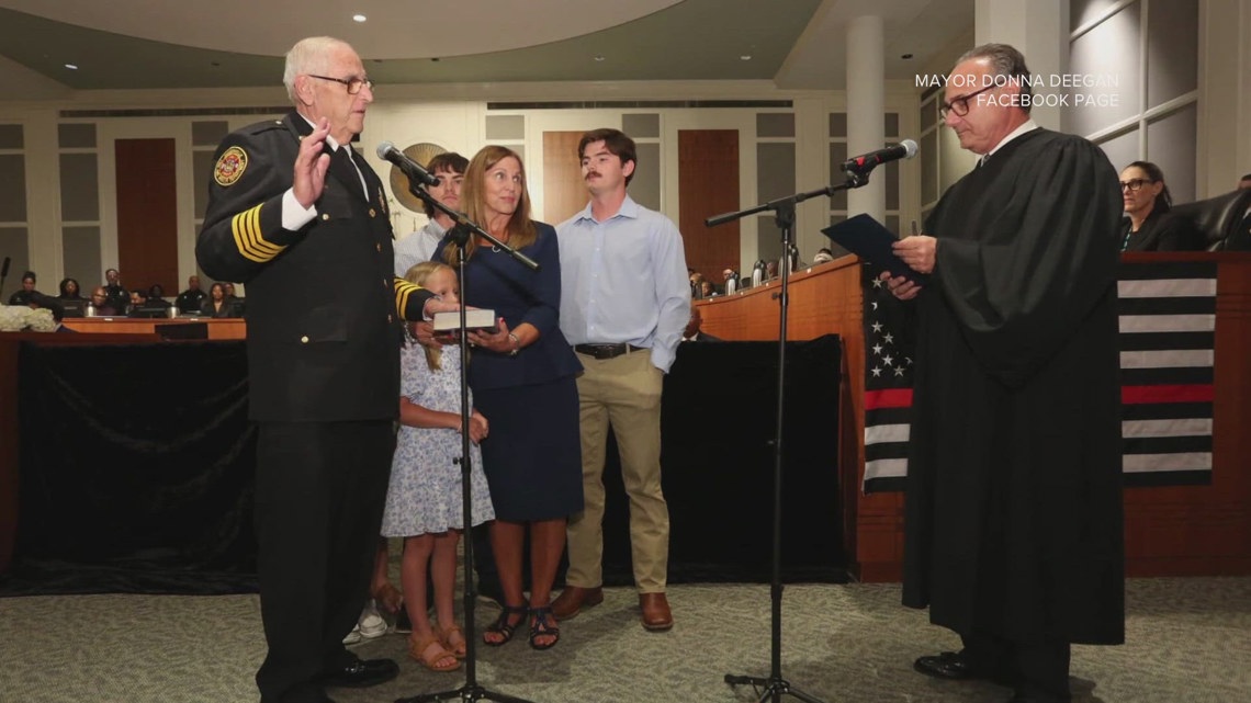 Retired JFRD fireman Randy White, Kevin Carrico sworn in as city ...