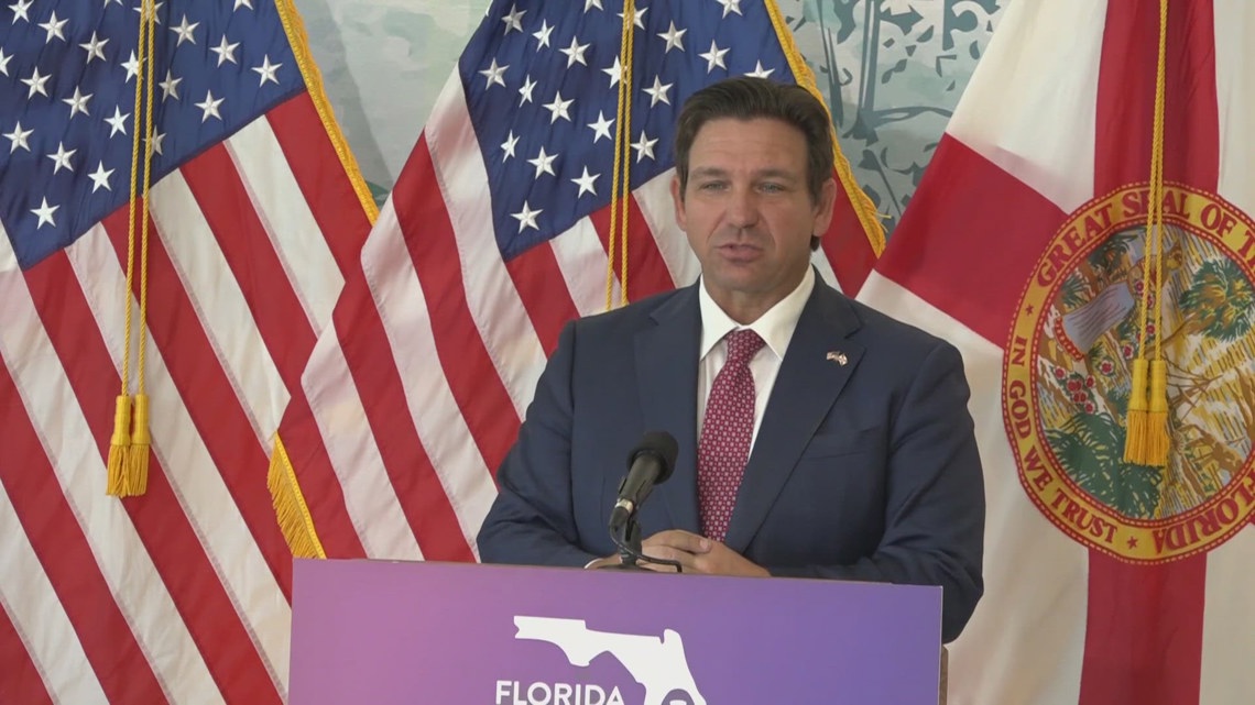 Florida Gov. Ron DeSantis announces major investments in pediatric ...