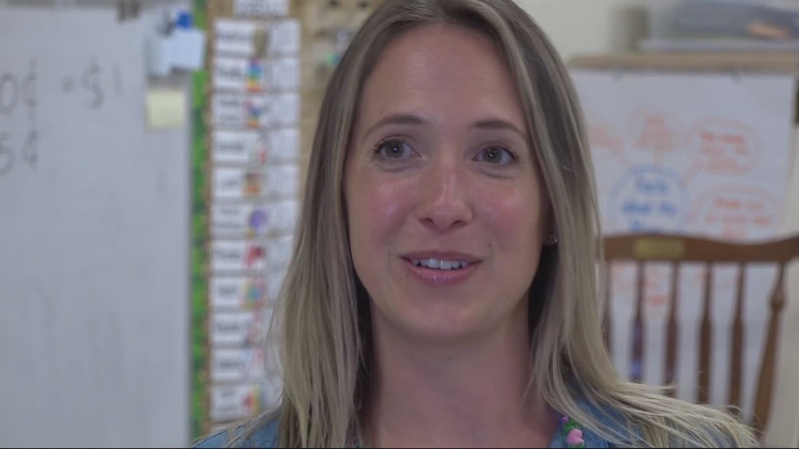 Mrs. Smith enjoys teaching first-graders, says her guardian angel helps ...