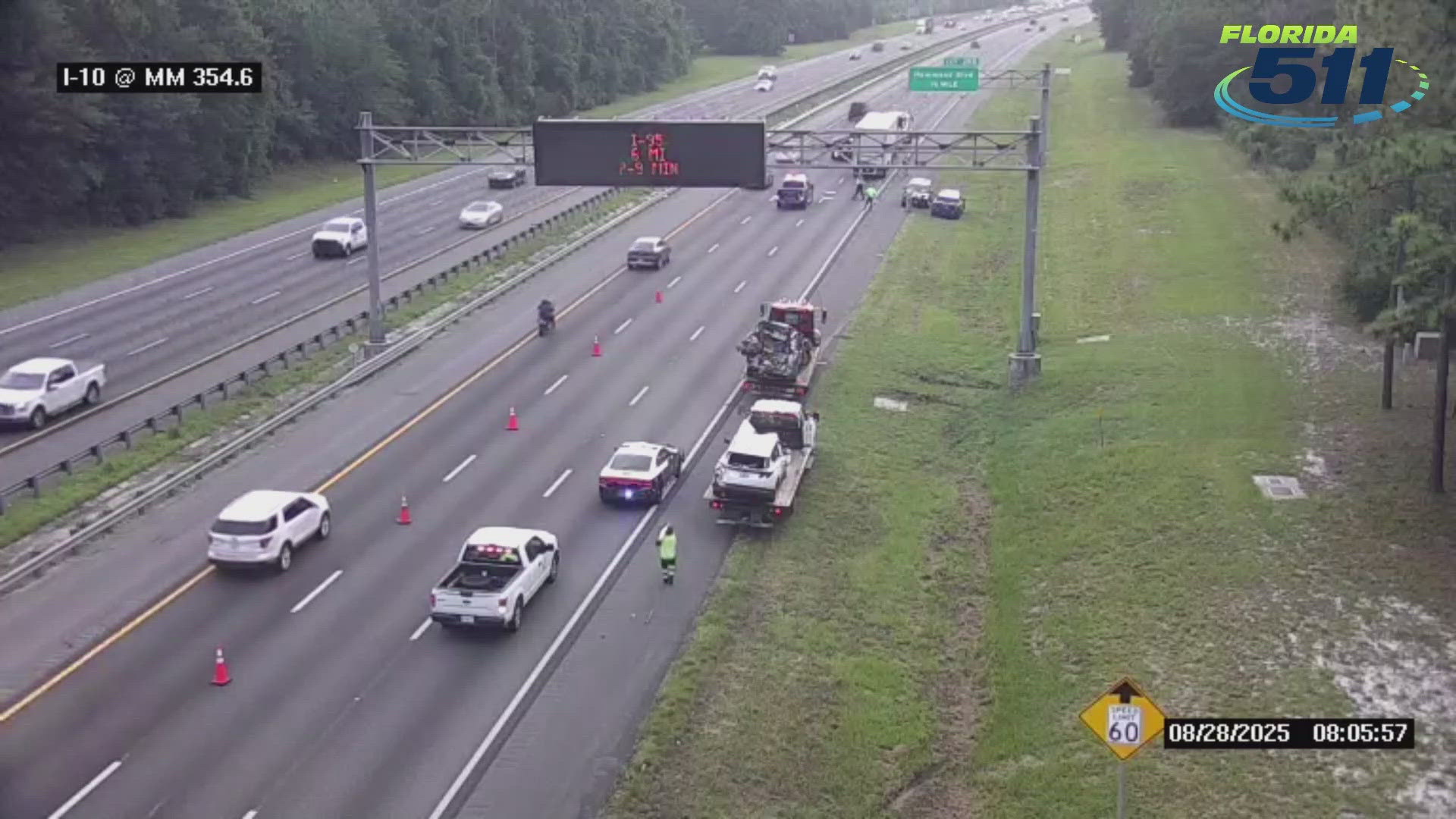 Jacksonville woman, 72, killed in crash with semitruck on I-10 near I ...