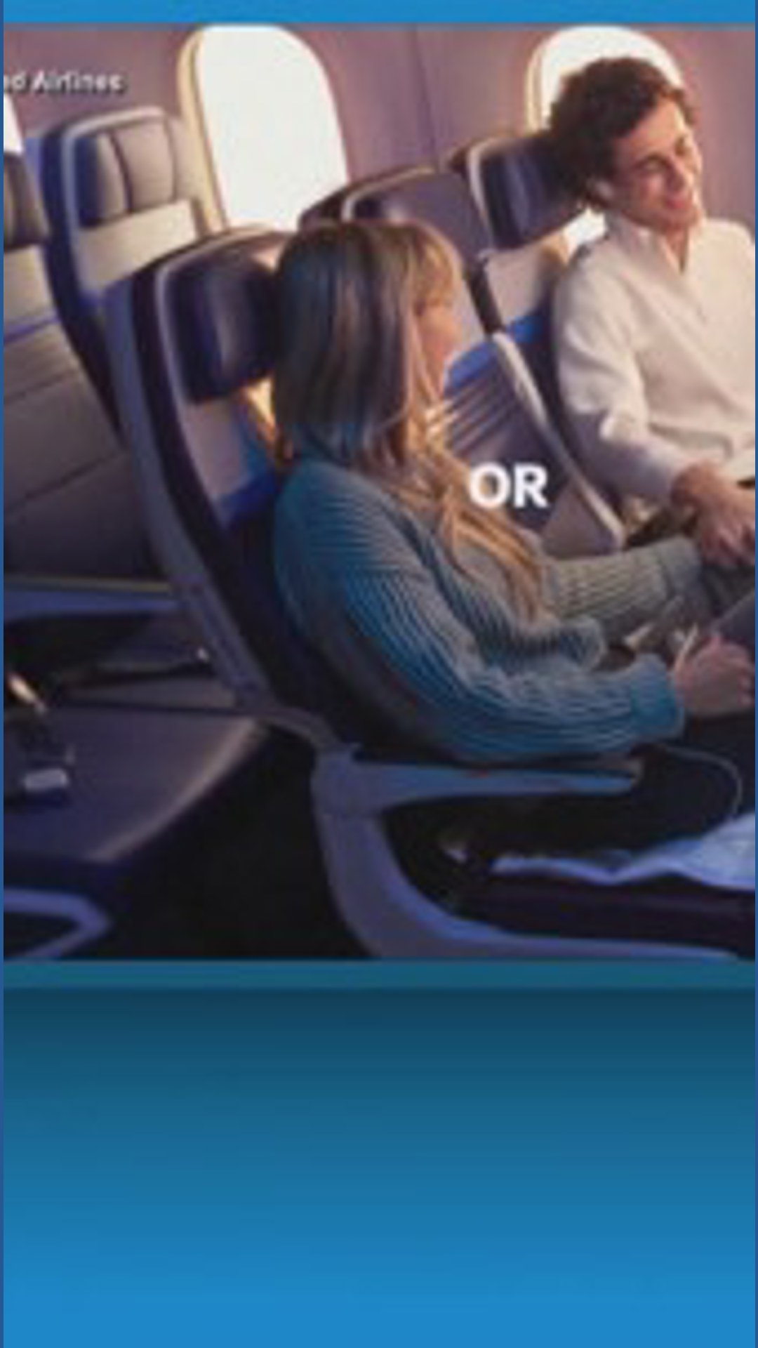 United Airlines to debut 'United Relax Row' seating option in 2027 ...