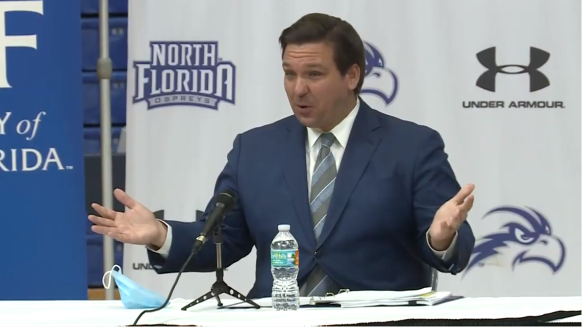 Florida governor, state education commissioner hold discussion ...