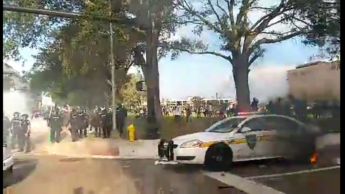 Many arrested in protest in Jacksonville, Florida | firstcoastnews.com