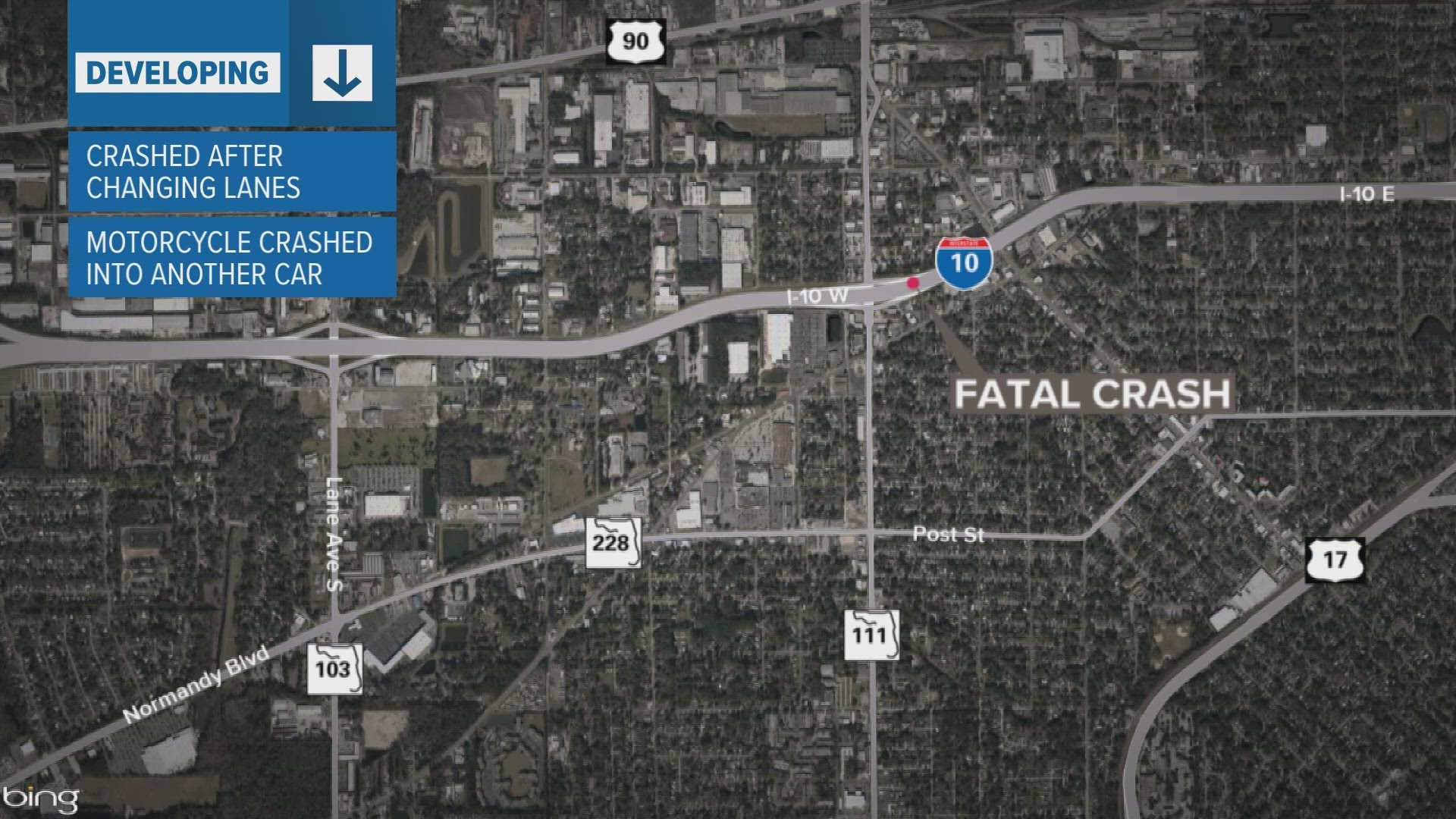 26-year-old motorcyclist killed in wrong-way crash on I-10 ... 26-year-old motorcyclist killed in wrong-way crash on I-10 ...
