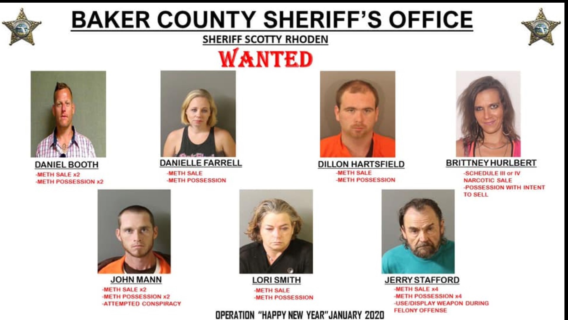 19 suspects arrested during 'Operation Happy New Year' drug bust ...