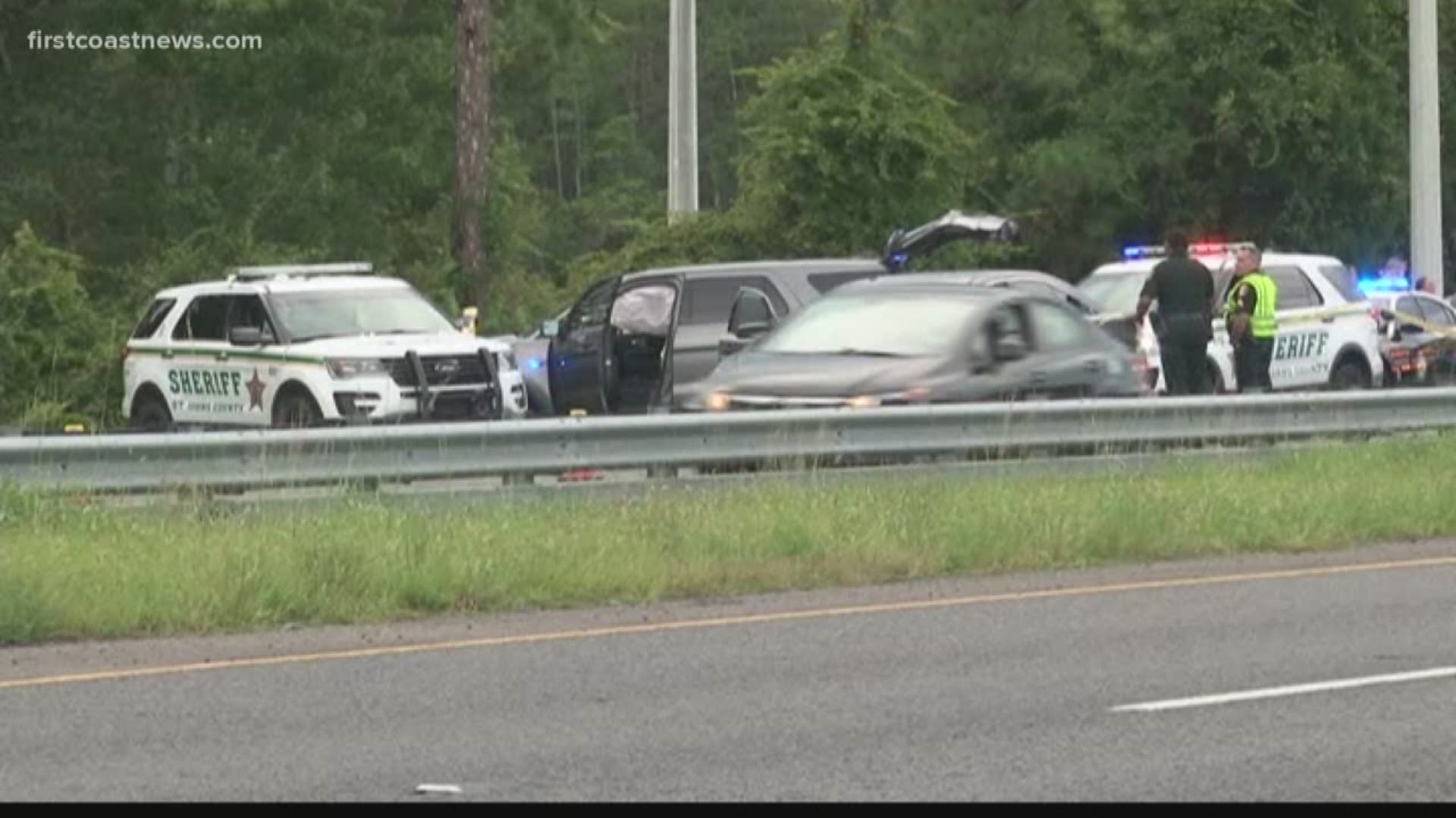 Lanes Reopen After Police Chase Ends With Crash On I 95 Southbound In