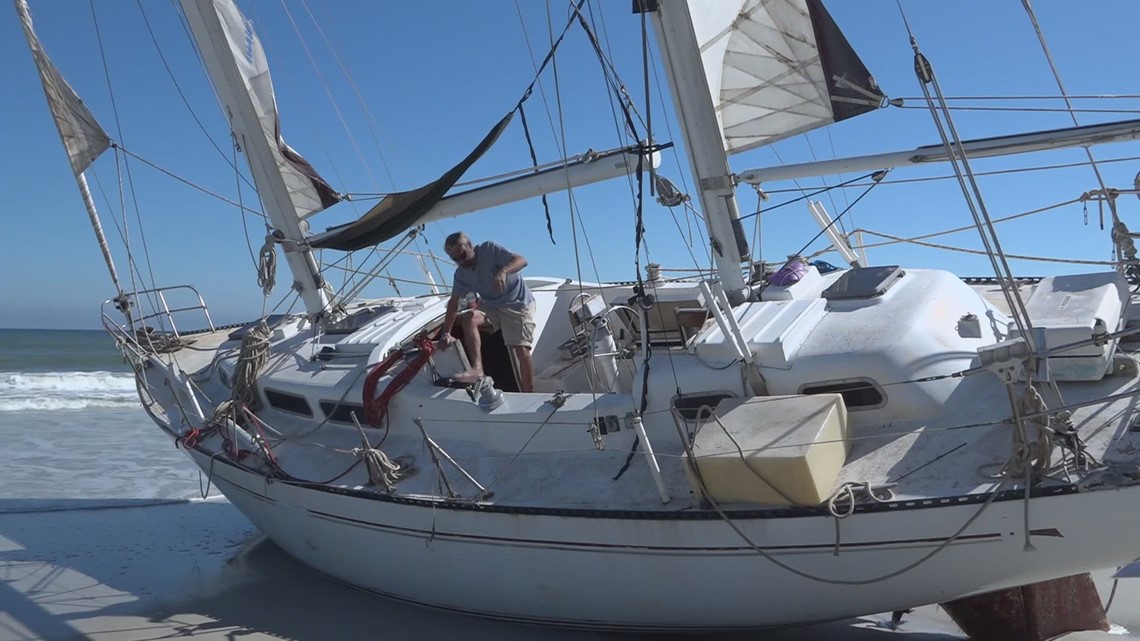 Owner of boat that washed ashore on Jacksonville Beach says boat will ...