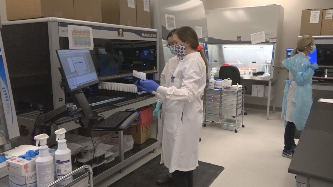 Exclusive look at UF Health's COVID-19 testing lab | firstcoastnews.com