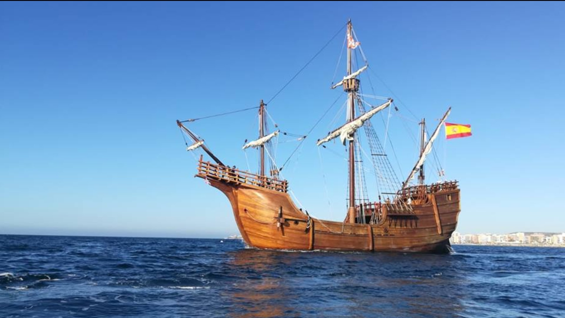 Santa Maria replica sets sail in Brunswick | firstcoastnews.com