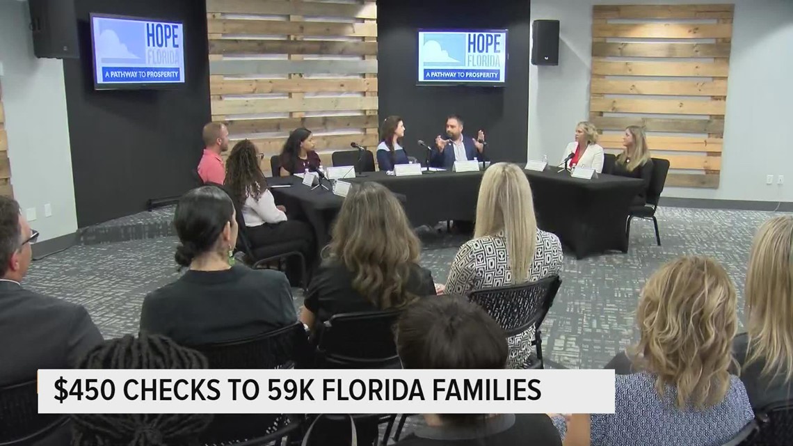 Families across Florida are starting to receive $450 checks per child ...