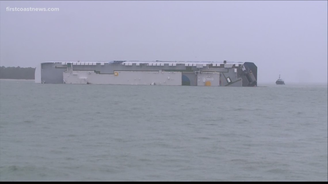 Pilot of capsized Golden Ray cargo ship praised for actions ...
