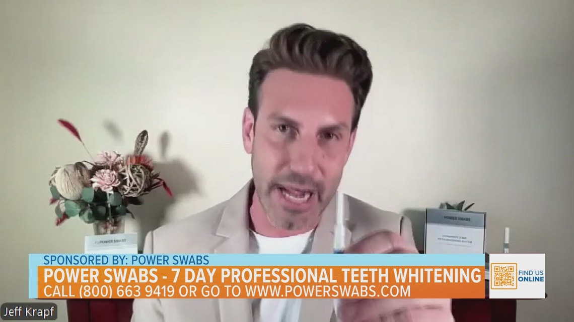 Power Swabs - 7 Day Professional Teeth Whitening | firstcoastnews.com