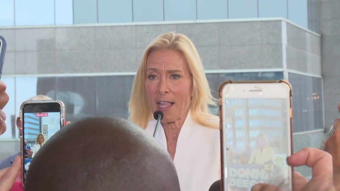 'We made history tonight:' Donna Deegan acceptance speech following ...