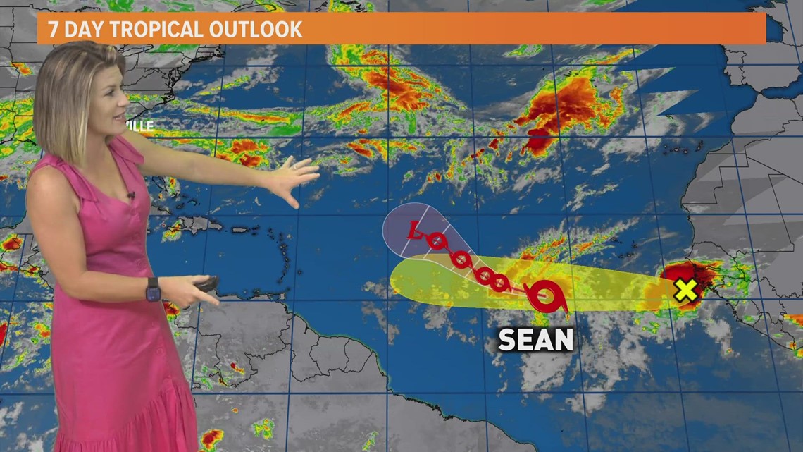 Tropical Storm Sean forms in the eastern Atlantic, but is not likely to ...