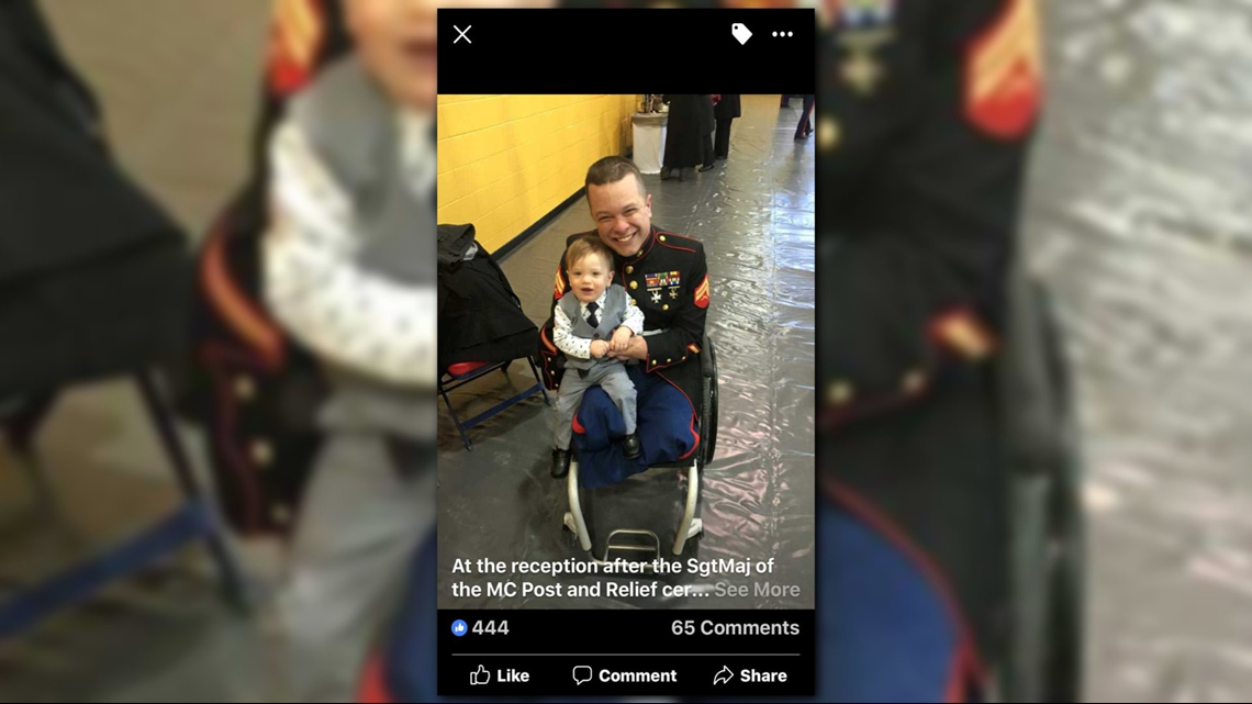 Triple amputee Marine dreams to ride a motorcycle again ...