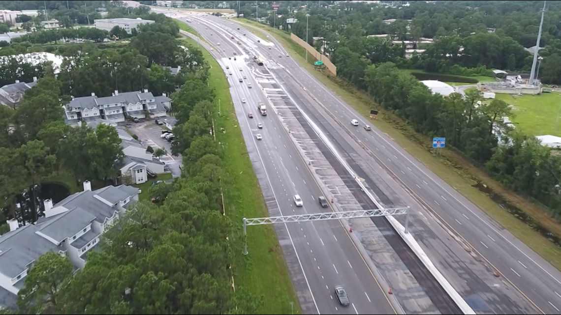 Fast express lanes opening soon on I-295 near Buckman Bridge ...