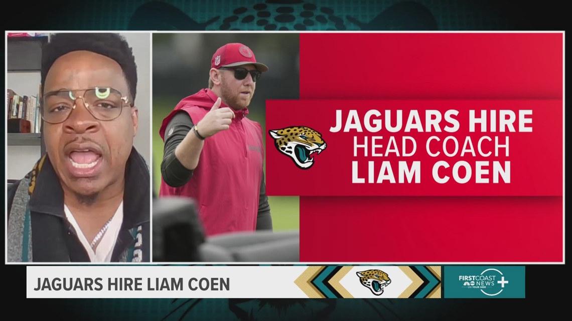 Jaguars officially name Liam Coen new head coach | firstcoastnews.com