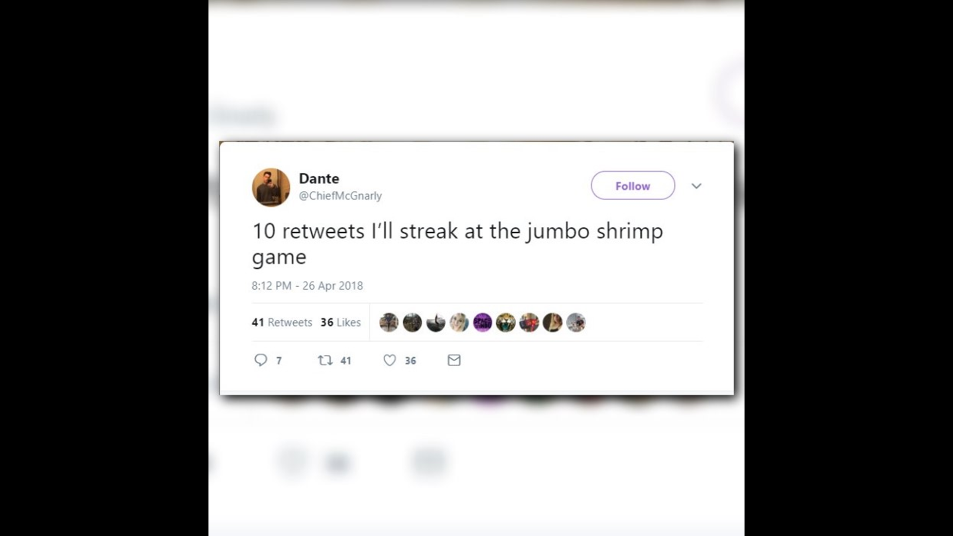 Jumbo Shrimp streaker tweeted, got retweeted, then charged with a ...