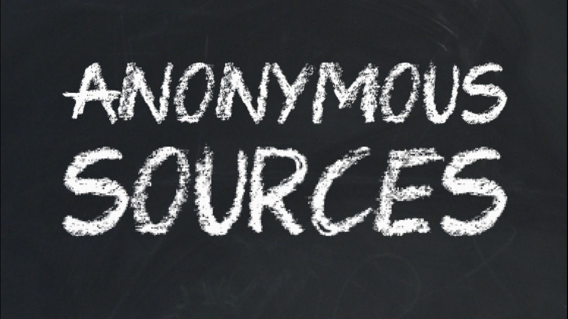 Anonymous sources: what you need to know | firstcoastnews.com