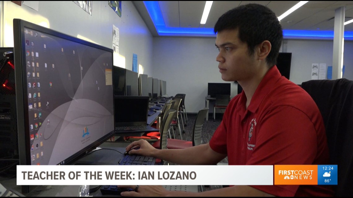 Teacher of the Week Ian Lozano at Andrew Jackson High School ...