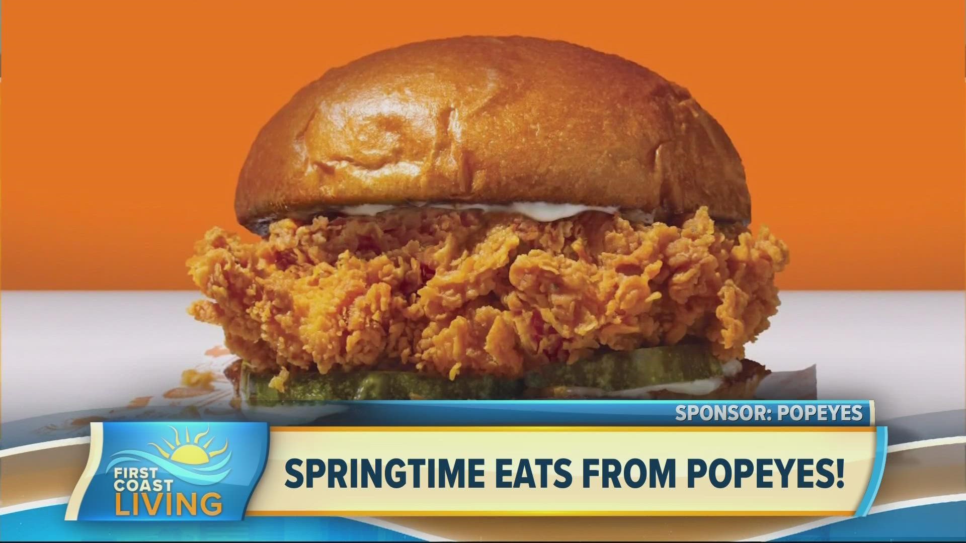 Easy Springtime Eats at Popeyes® (FCL Mar. 8, 2022) | firstcoastnews.com