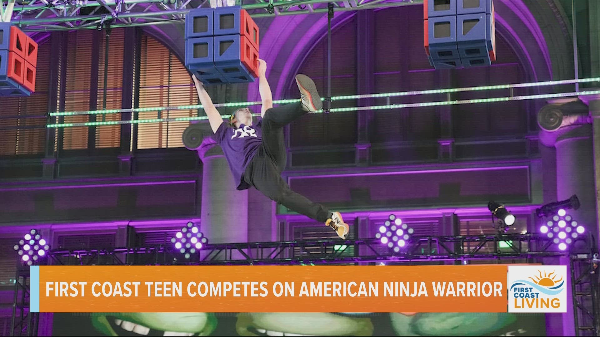Jacksonville's own American Ninja Warrior takes on the course ...