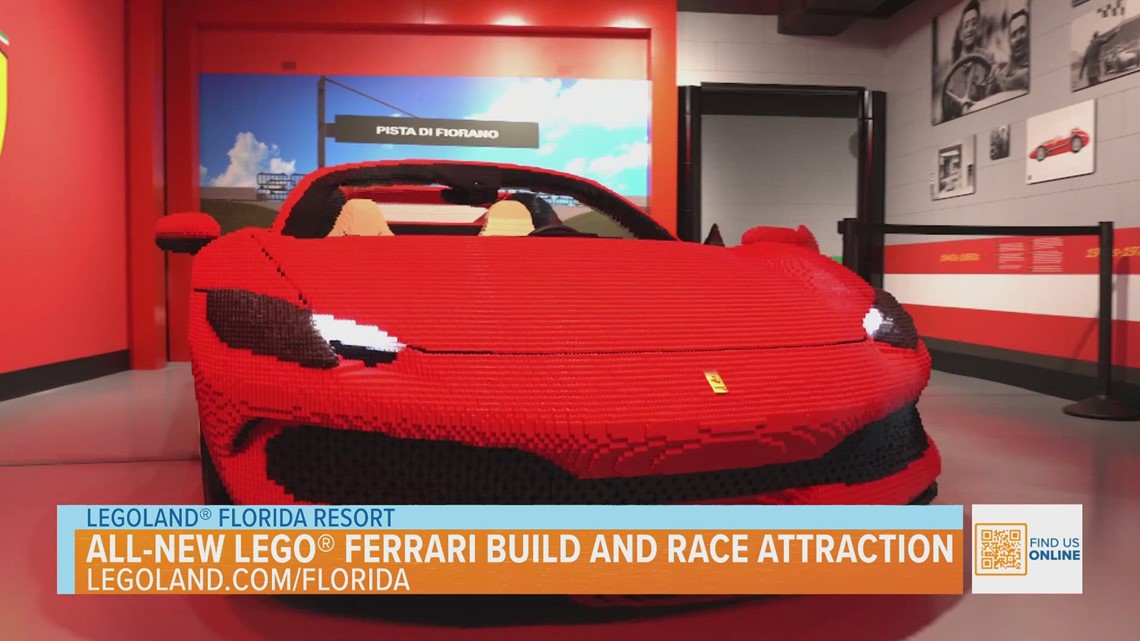 All New LEGO® FERRARI Build and Race attraction | firstcoastnews.com