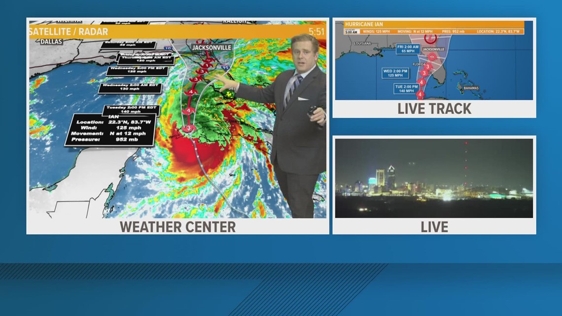Hurricane Ian tracking: Ian upgraded to major hurricane as it travels ...