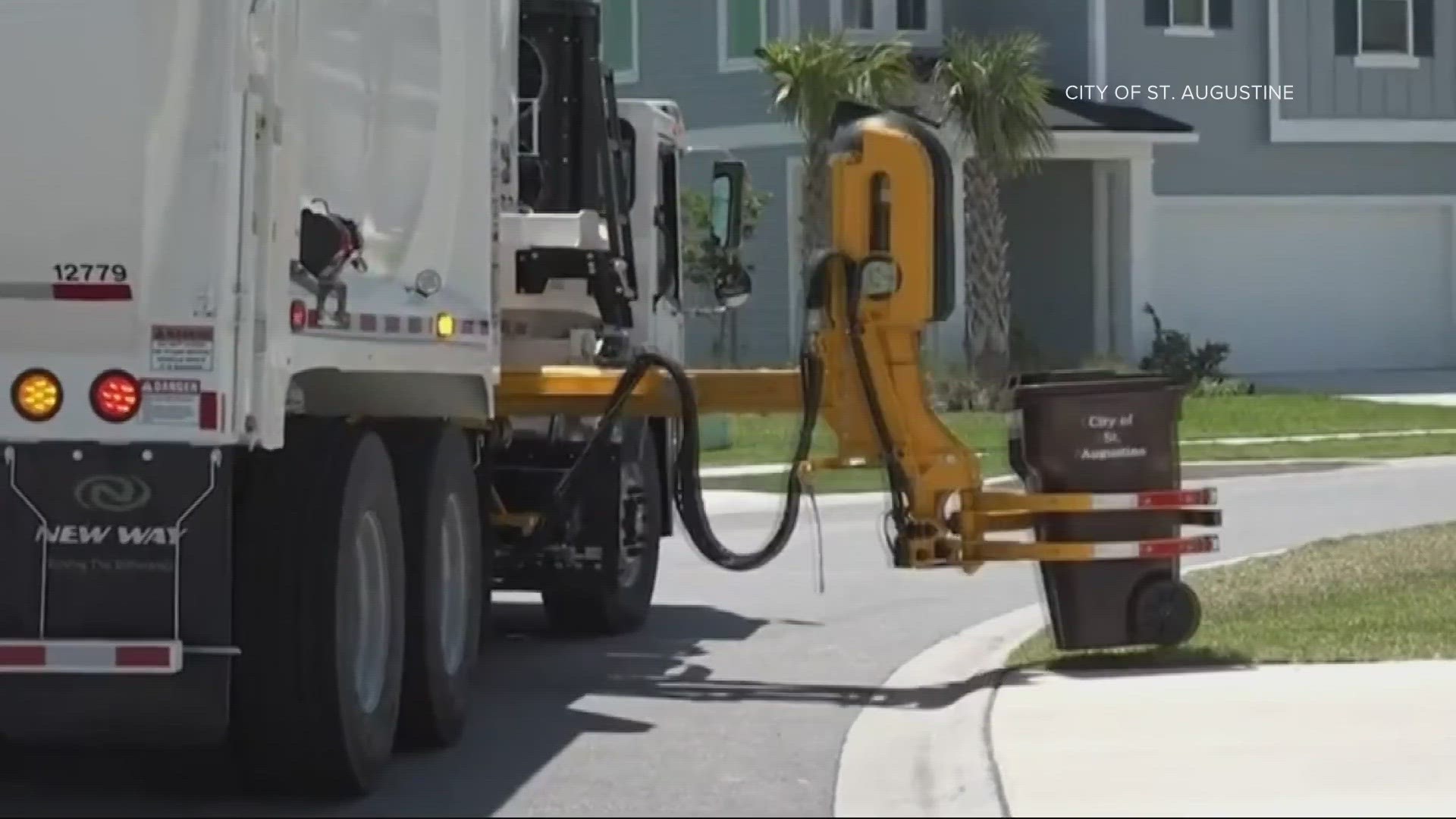City of St. Augustine announces new automated side load sanitation ...