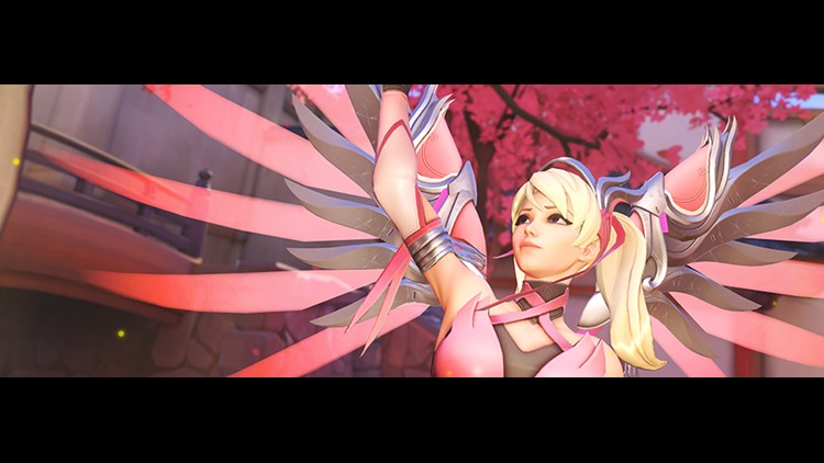 You can now buy a pink charity skin for Mercy in ‘Overwatch’, proceeds ...