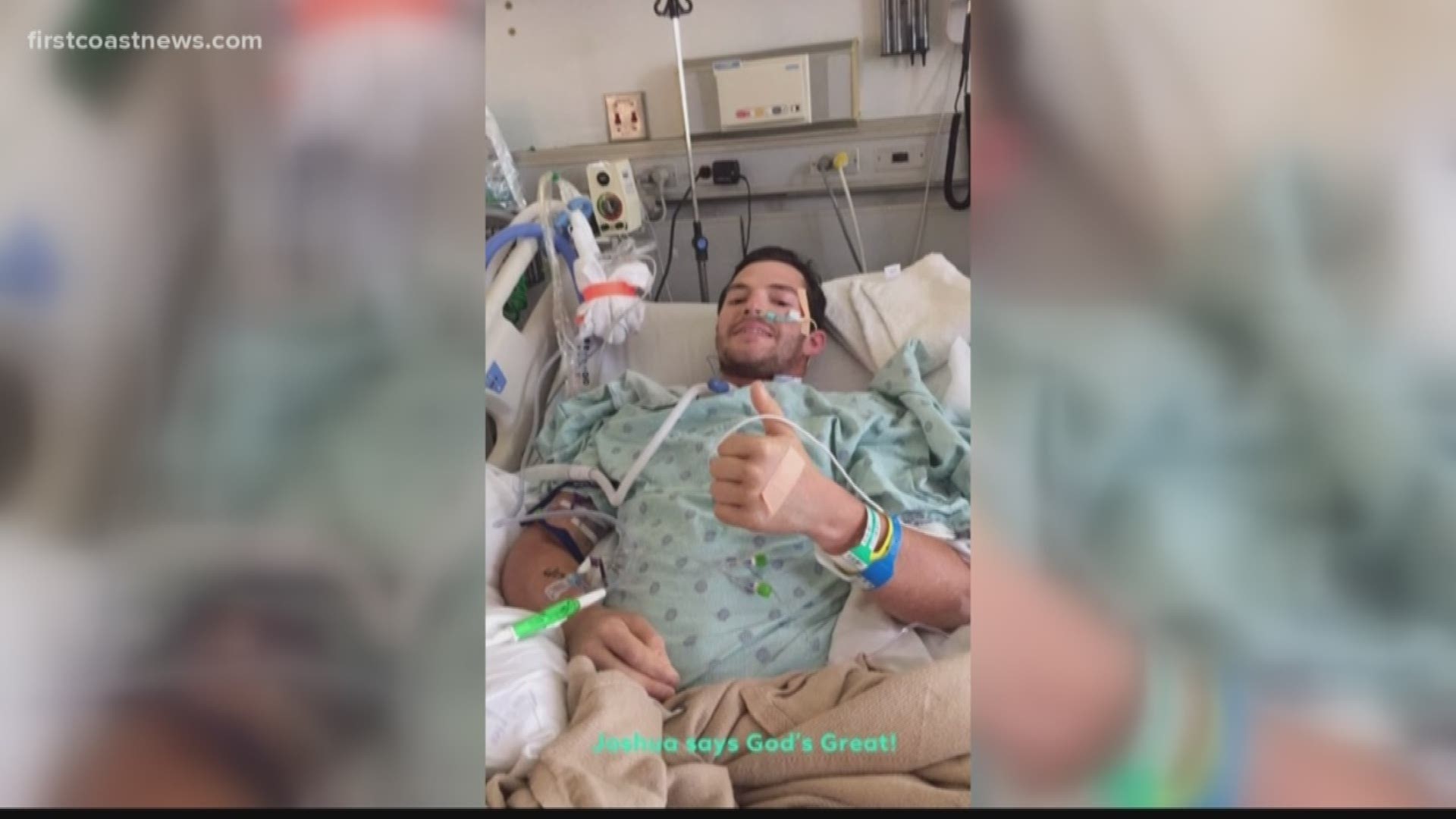 Man gets the chance to thank the first responders that saved his life ...