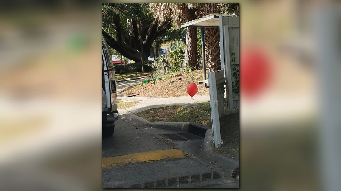 ONLY IN DUVAL | Someone is tying IT balloons to grates around ...