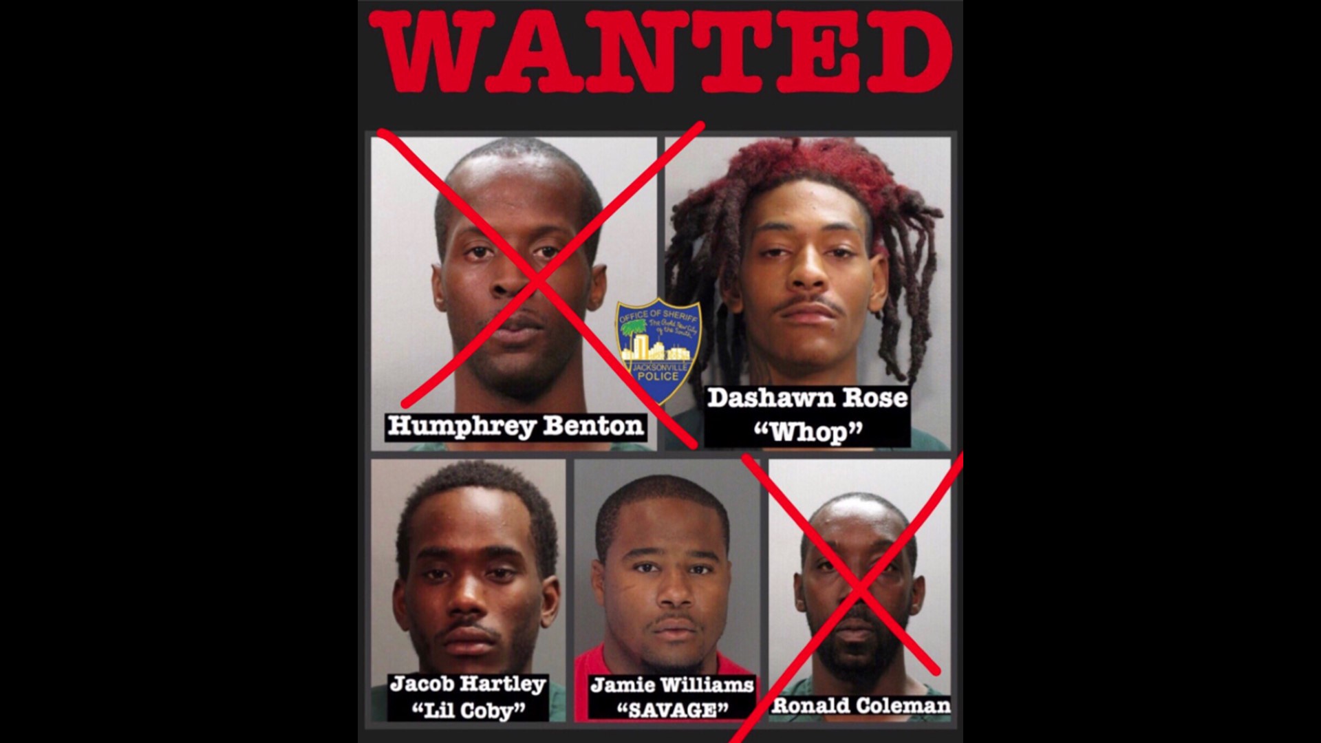 2 suspected Rollin' 20s gang members turn themselves in; 3 still wanted ...